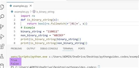 How To Check If A String Is Binary In Python