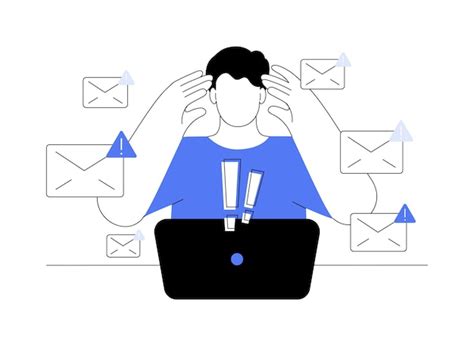 Premium Vector Spam Abstract Concept Vector Illustration