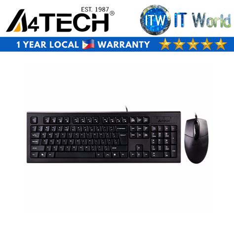 A4tech Krs 8572 Natural A Fn Desktop Keyboard And Mouse Shopee