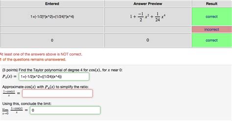 calculus approximating a function using taylor series mathematics