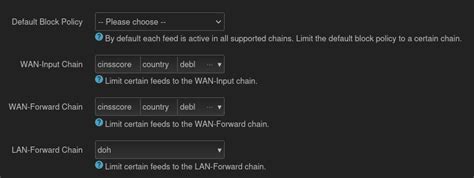 banip list feed applied when not selected installing and using
