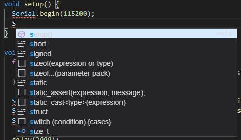 Autocomplete Does Not Work Correctly With Esp Issue Arduino Arduino Ide Github