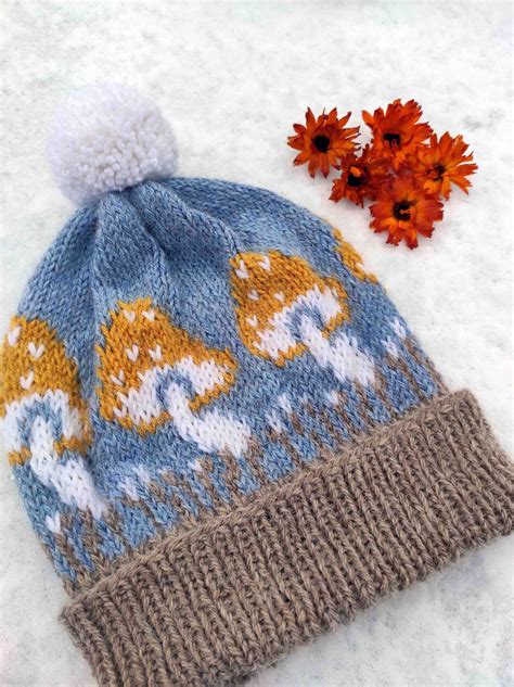 Mushroom Hat Knitting Pattern Artofit