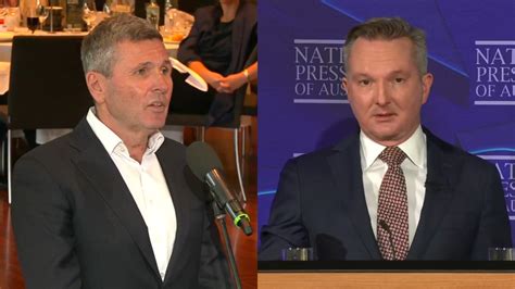 Federal Election Chris Bowen Dodges Questions In Heated Energy Policy Clash With Chris Uhlmann