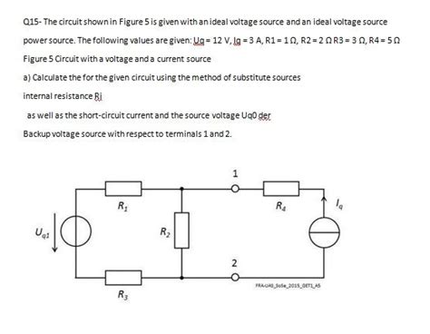 Solved Q14 The Circuit Shown In Figure 4 With Four Current Chegg Com
