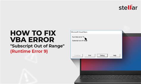 Aanchal Kaushik On Linkedin Fixed Excel Vba Runtime Error 9