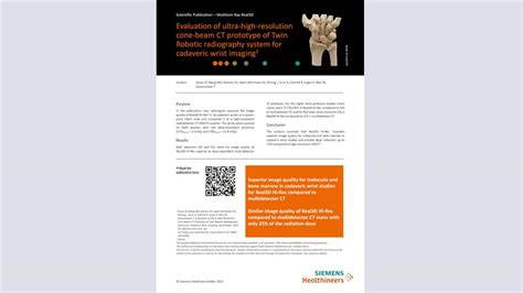 Robotic X Ray Scientific Publications And White Papers Siemens Healthineers Indonesia