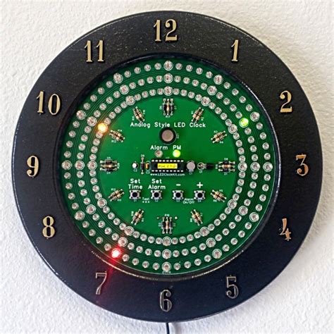 Photo Gallery Led Clock Kit