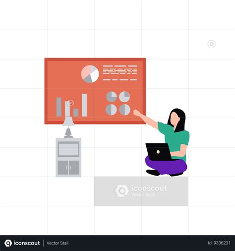 Employee Is Analyzing Business Data Animation By Vector Stall Lottiefiles