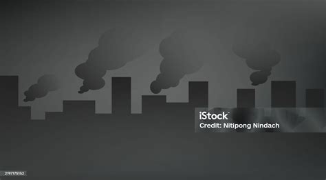 공기 중에 떠다니는 산업 공장의 유독성 연기 벡터 일러스트 레이 션 0명에 대한 스톡 벡터 아트 및 기타 이미지 0명 공기 오염 공장 산업 건물 Istock