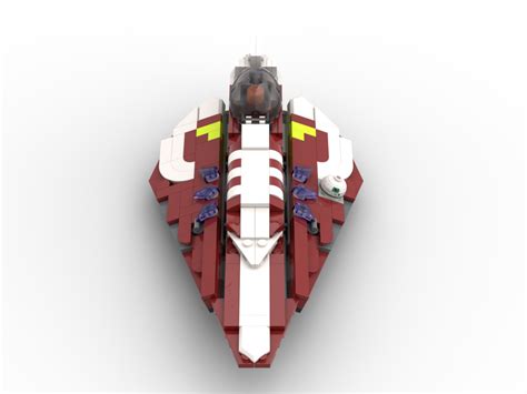 Lego Moc 228847 Ahsoka Tanos Delta 7 Aethersprite Class Starfighter By