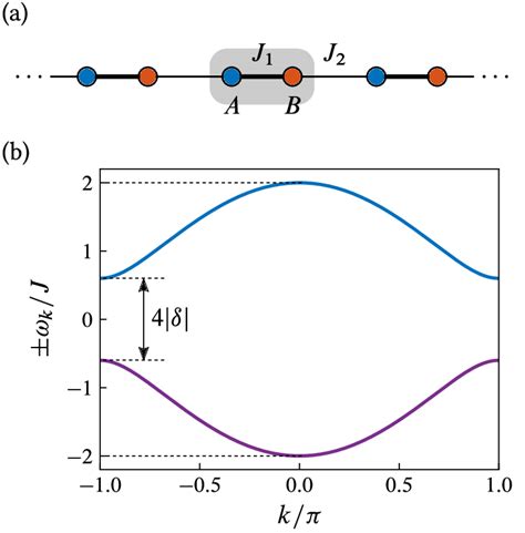 1 A Schematic Drawing Of The Ssh Model A 1d Lattice With Two Sites Download Scientific