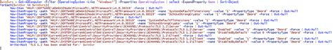 Change All Windows Servers To TLS 1 2 With PowerShell