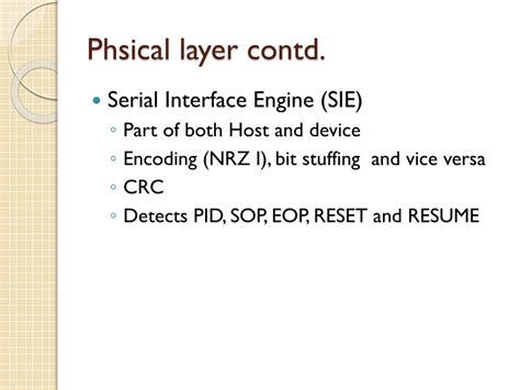 Ppt Usb Communication Layers And Protocols Powerpoint Presentation Free Download Id9307051