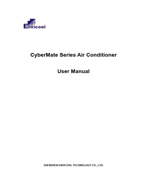 datasheet cybermate user manual 740 2017 pdf air conditioning