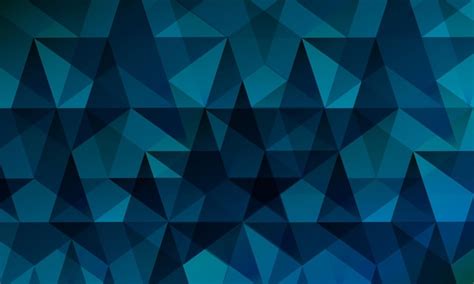 Premium Vector Blue Abstract Polygonal Vector Background Triangular Design For Your Business