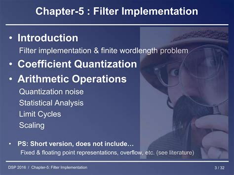 Chapter5 Filter Implementation Pp32pptx