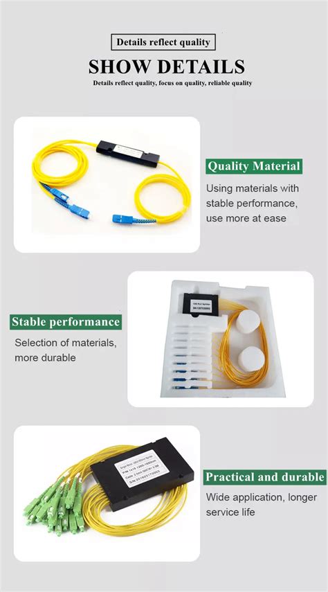 Netlink Ftth Optical Fiber Plc Splitters Reliable And Efficient