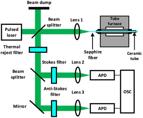 Schematic Of The Experimental Setup For Raman Dts System Download Scientific Diagram