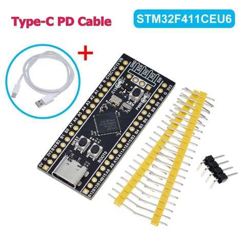 แผ่นบอร์ด Stm32f401ccu6 Stm32f411ceu6 Stm32f4 Stm32f401 สําหรับ Arduino