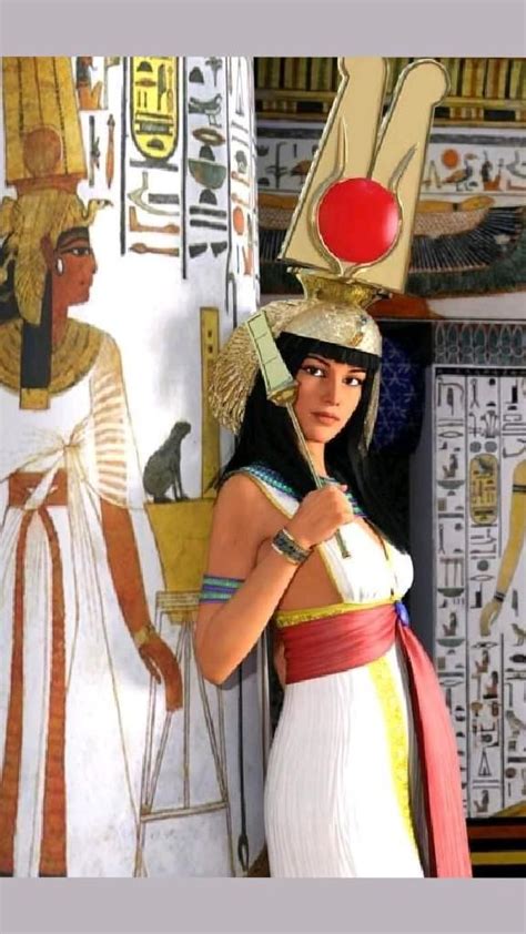 Wallpaper Phone Background Lock Screen Ancient Egypt Nefertari Egyptian
