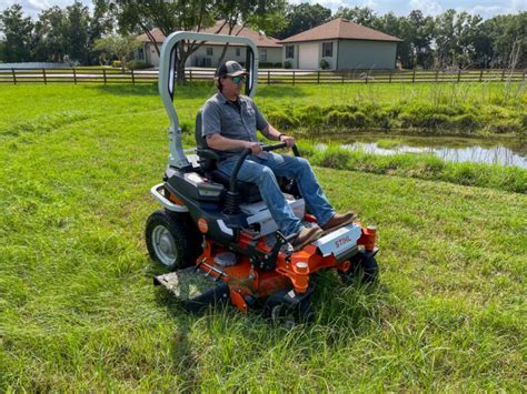 Stihl Battery Powered Zero Turn Lawn Mower Review RZA Pro Tool Reviews