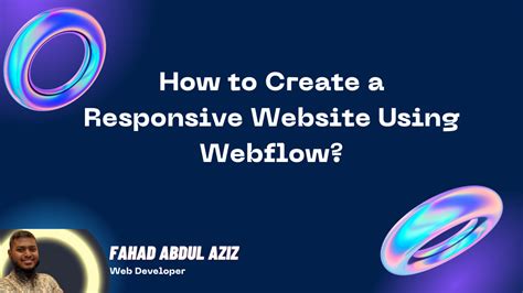 How to Create a Responsive Website Using Webflow