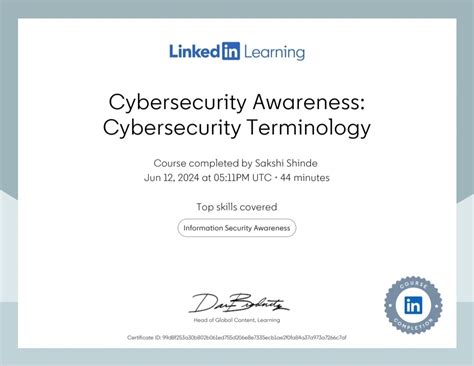 sakshi shinde on linkedin cybersecurity cybersecurityawareness