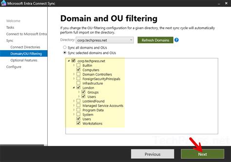 Install And Configure Microsoft Entra Connect Sync