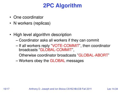 Anthony D Joseph And Ion Stoica Ppt Download