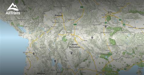 Europaradler Tour 2018 Sofia Tirana Skopje List Alltrails