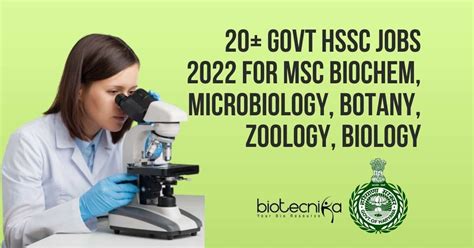 Biotecnika On Linkedin Jobs Biochemjobs Govtjobs