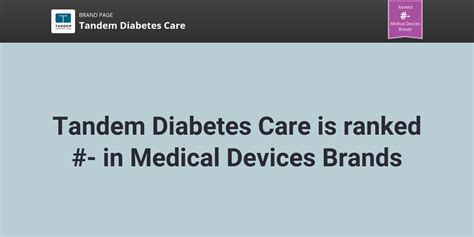Tandem Diabetes Care Nps Customer Reviews Comparably