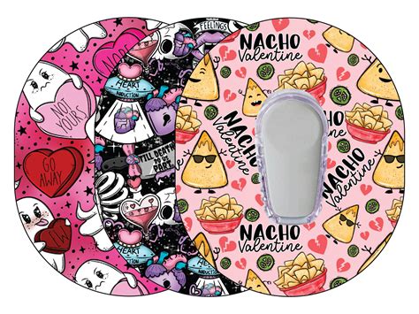 Glucomart Premium Dexcom G6 Patches Anti Valentine Dexcom Patch 3 Pack