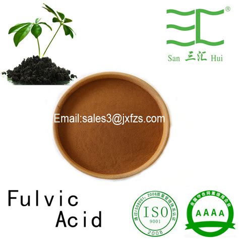 Buy Fulvic Acid Powder 95 85 75 Humic Acid Manufacturer From Jiangxi