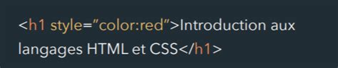 Les Langages Html Et Css Pour Les Marketeurs