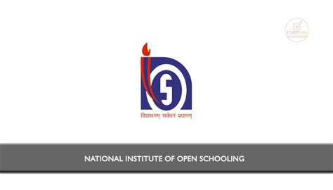 National Institute Of Open Schooling Invites Eligible Candidates For Appearing In Walk In