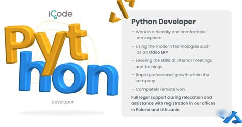 Icode Pythondeveloper Pythonprogramming Python Jobhunt Vacancy Work Intelligent Code