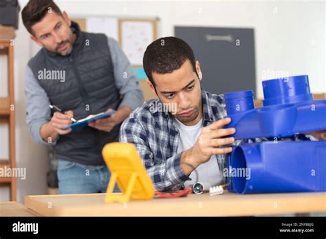 A Repairman Disassembling Computer Unit Stock Photo Alamy