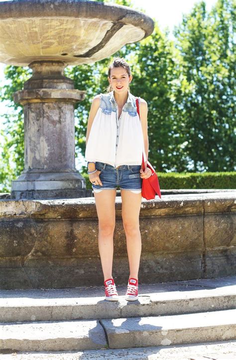 Red Converse Outfits Women