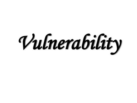 Vulnerabilitypptx Environment Science