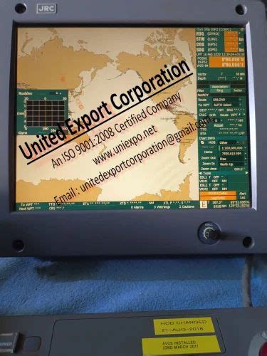 Electronic Marine Chart Display Ecdis Jrc Nwz 173e Screen Size 19 Inch At ₹ 1000 In Bhavnagar