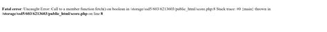 Erreur Fetch On Boolean Sur Requête Sql Par Quentingiraud5 Page 1