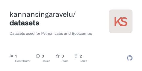 GitHub Kannansingaravelu Datasets Datasets Used For Python Labs And Bootcamps