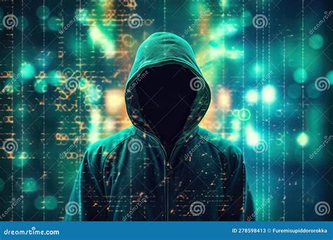 Anonymous Hacker Concept Of Hacking Cybersecurity Cybercrime
