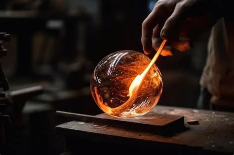 Premium Ai Image Glass Craft Generative Ai