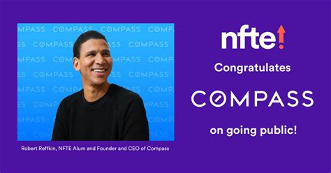 Congratulations To Robert Reffkin Compass Founder And Ceo And Nfte