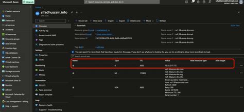 Creating DNS Zones And Changing Name Servers From Public DNS