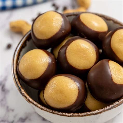 Peanut Butter Buckeye Candy Easy 5 Ingredient Recipe