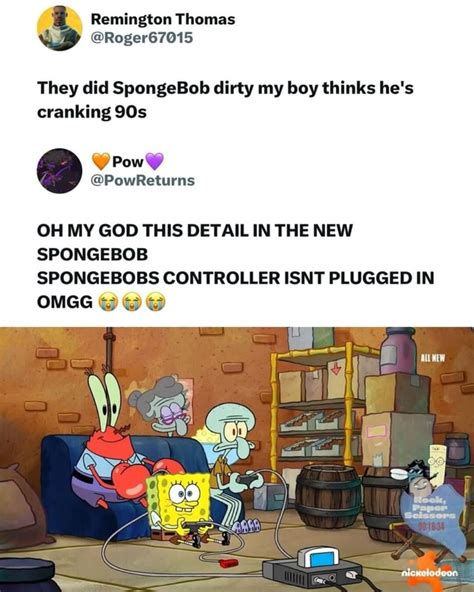 This Is Wild 😂🤣 Powreturnsx Roger67015x Gaming Spongebob